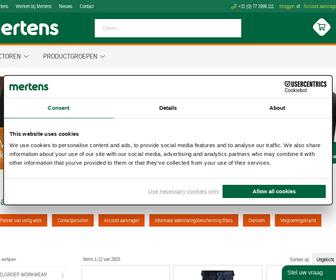Mertens B.V. in Horst - Groothandel in chemische producten ...